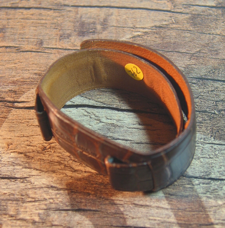 Vintage Alligator & Exotic Straps: 18 mm Vintage Alligator Clasp-Strap ...