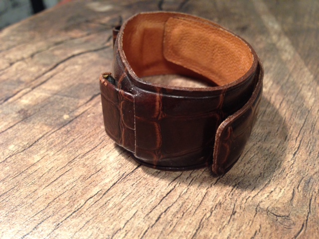 Vintage Alligator & Exotic Straps: 18 mm Vintage Alligator Clasp-Strap ...