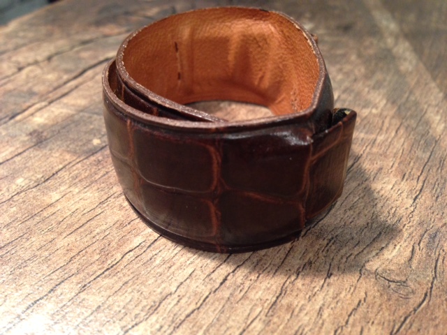 Vintage Alligator & Exotic Straps: 18 mm Vintage Alligator Clasp-Strap ...