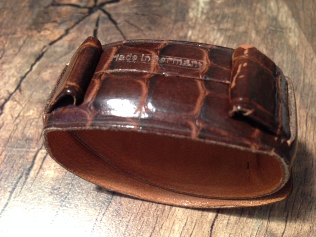 Vintage Alligator & Exotic Straps: 18 mm Vintage Alligator Clasp-Strap ...